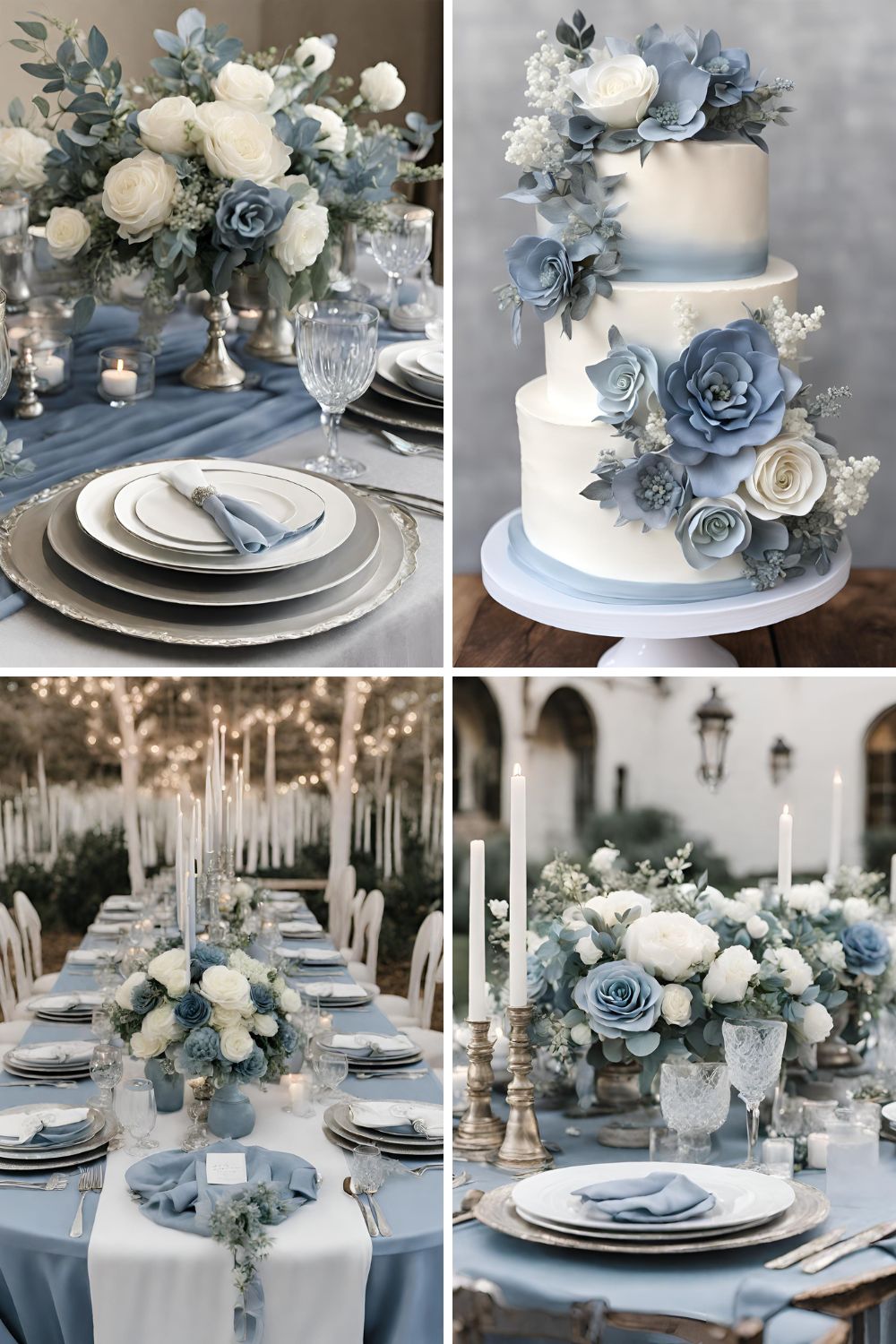 5 Of The Best Dusty Blue Wedding Color Palette Ideas
