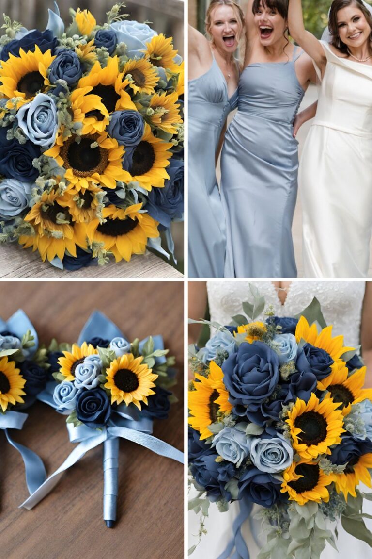 5 Of The Best Dusty Blue Wedding Color Palette Ideas