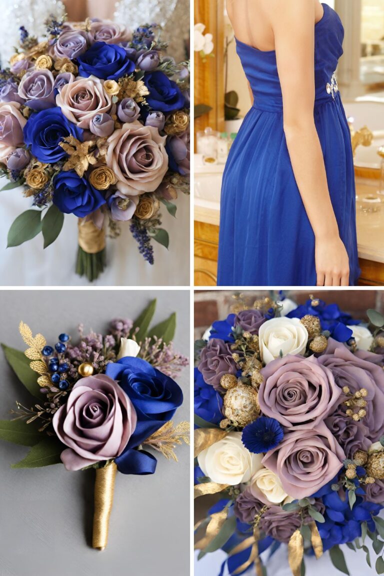 6 Royal Blue Wedding Color Palette Ideas To inspire You