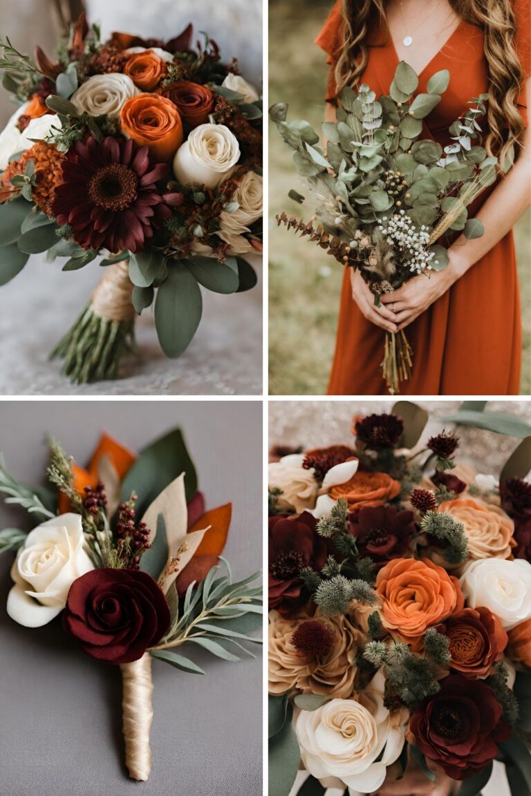 5 Stunning Rustic Fall Wedding Color Palette Ideas You'll Love